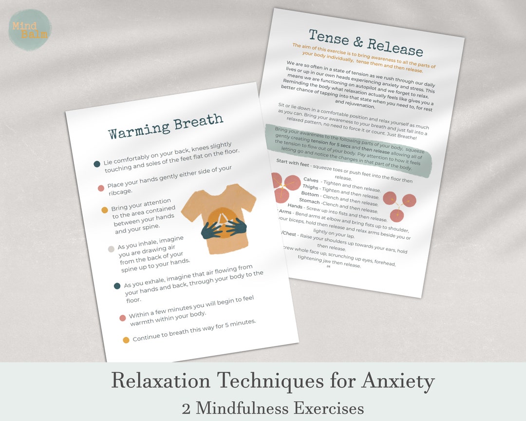 Relaxation Techniques for Anxiety and Stress Relief, Warming Breath ...