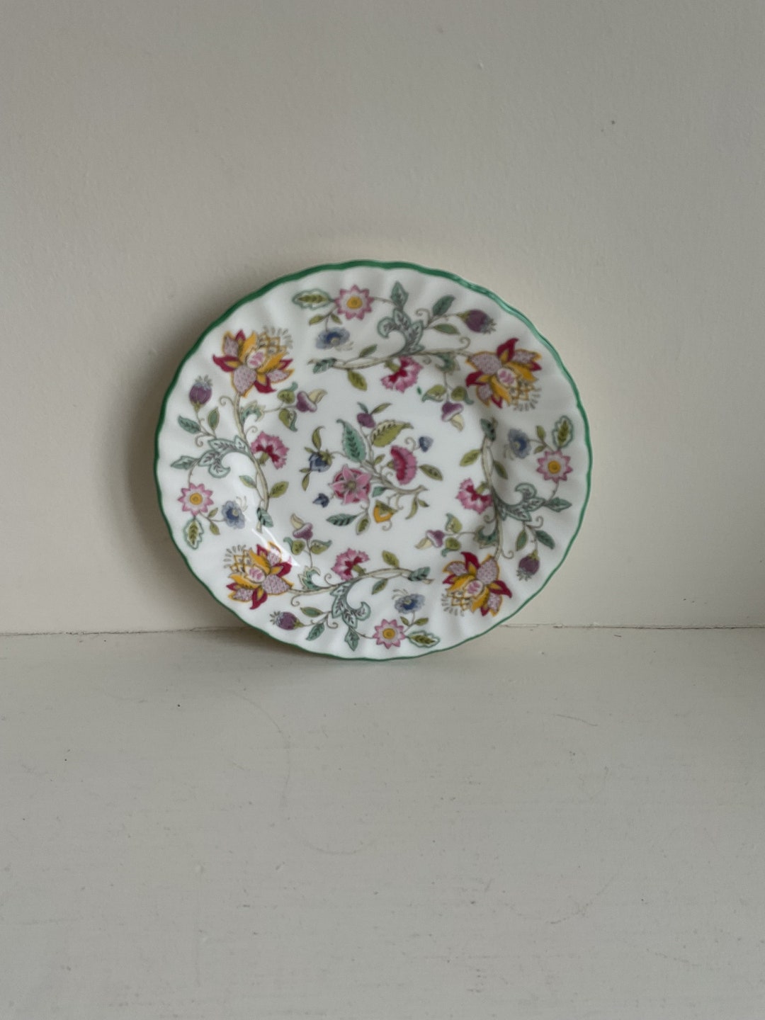 Haddon Hall Minton Bone China Side Plate 16cm - Etsy