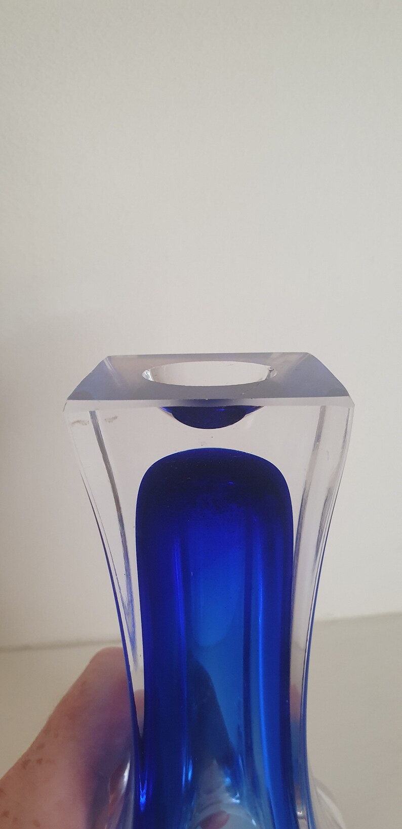 AUSTRIAN GLASS VASE 1960S - Etsy