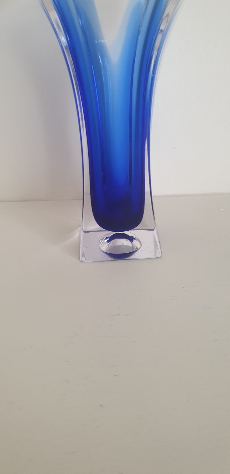 AUSTRIAN GLASS VASE 1960S - Etsy