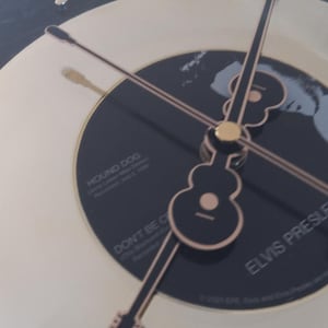 Elvis Presley Clock W/ Guitar Shaped Hands - Etsy