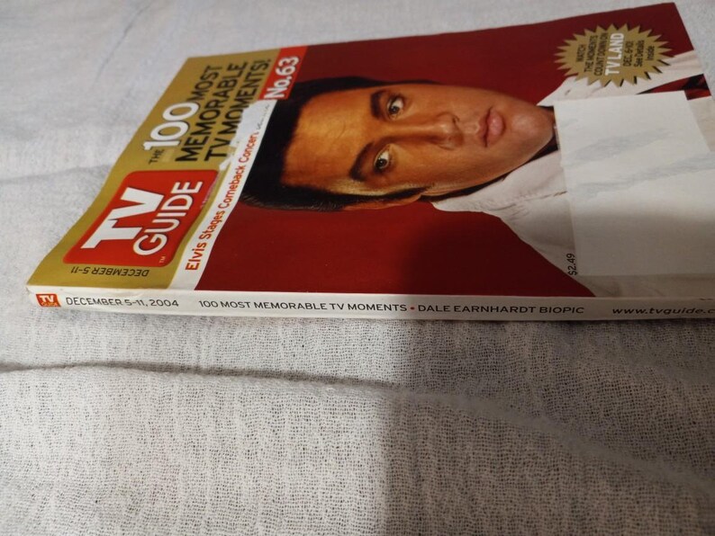 Elvis Presley 2004 TV Guide - Etsy