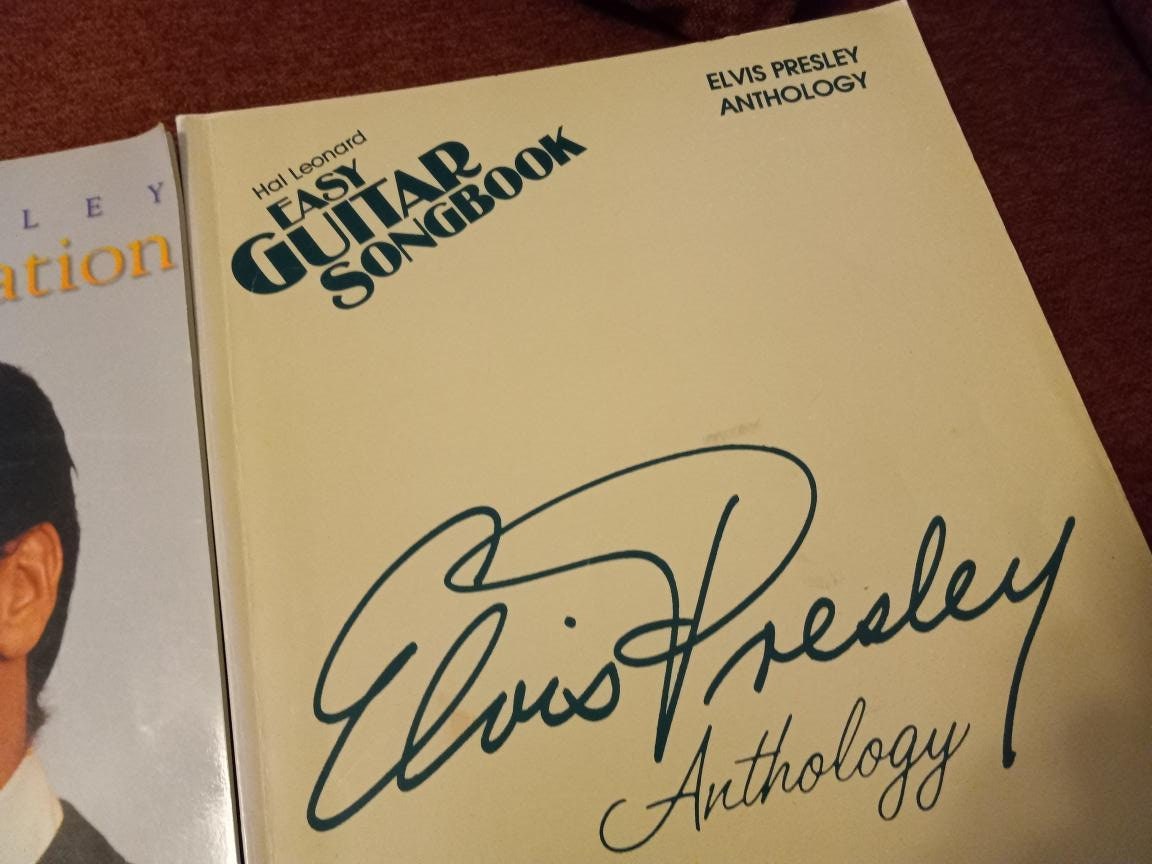 Elvis Presley Books of Sheet Music and Musical Notes Great for Piano ...