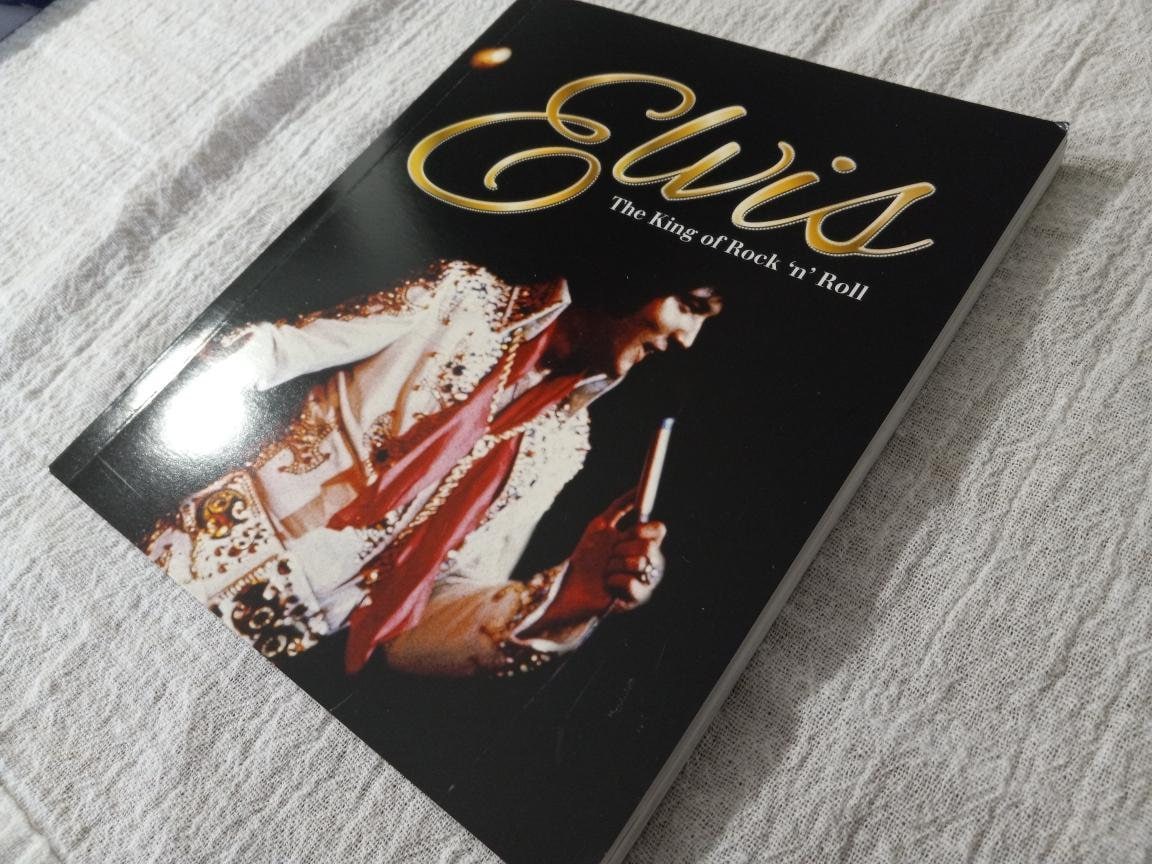 Elvis Presley Book and Magnets With Matching Tin - Etsy
