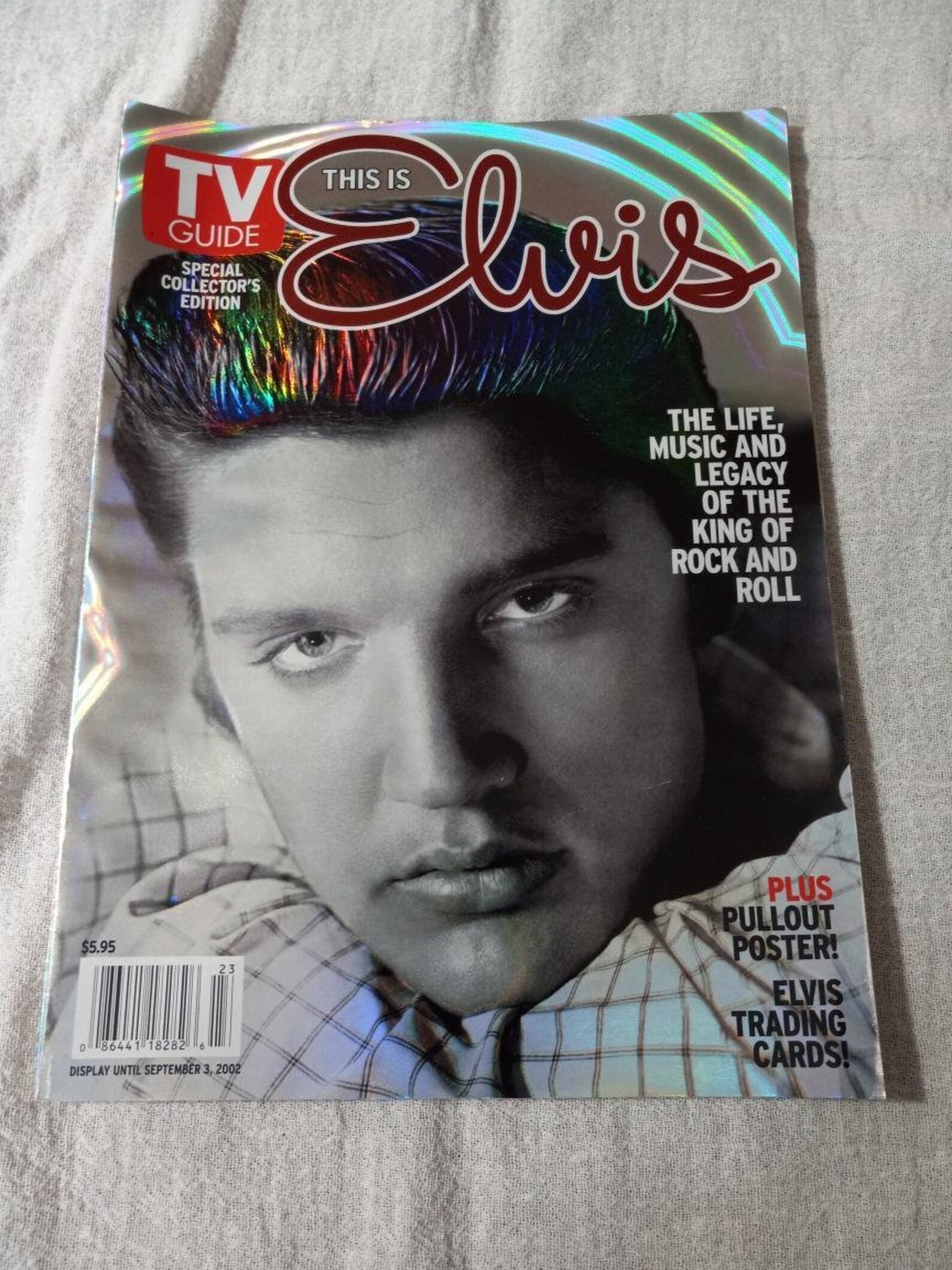 Elvis Presley TV Guide 2002 Special Edition - Etsy