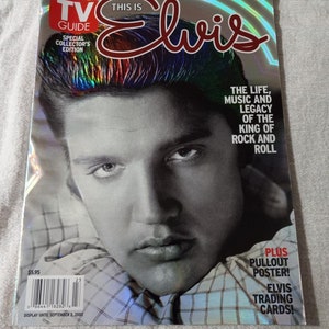 Elvis Presley TV Guide 2002 Special Edition - Etsy