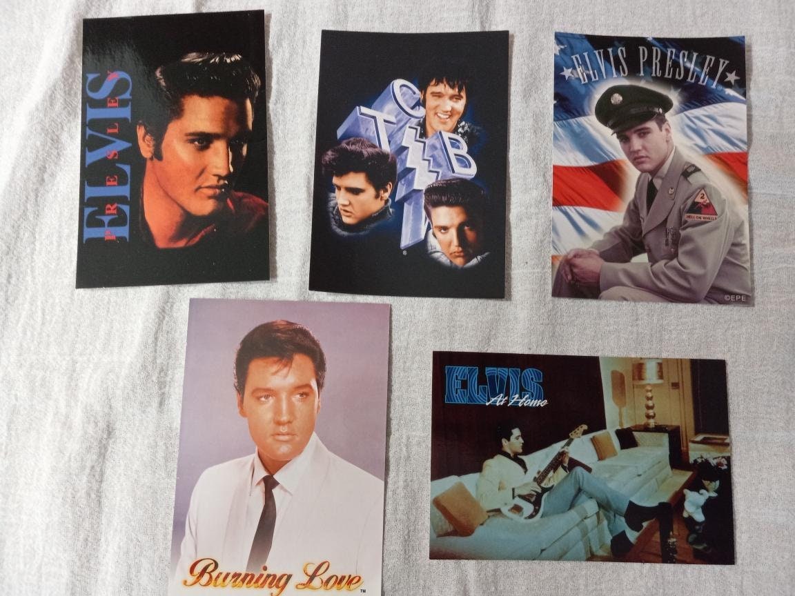 Lot of Various Elvis Presley Souvenirs Including Magnets, Pins ...