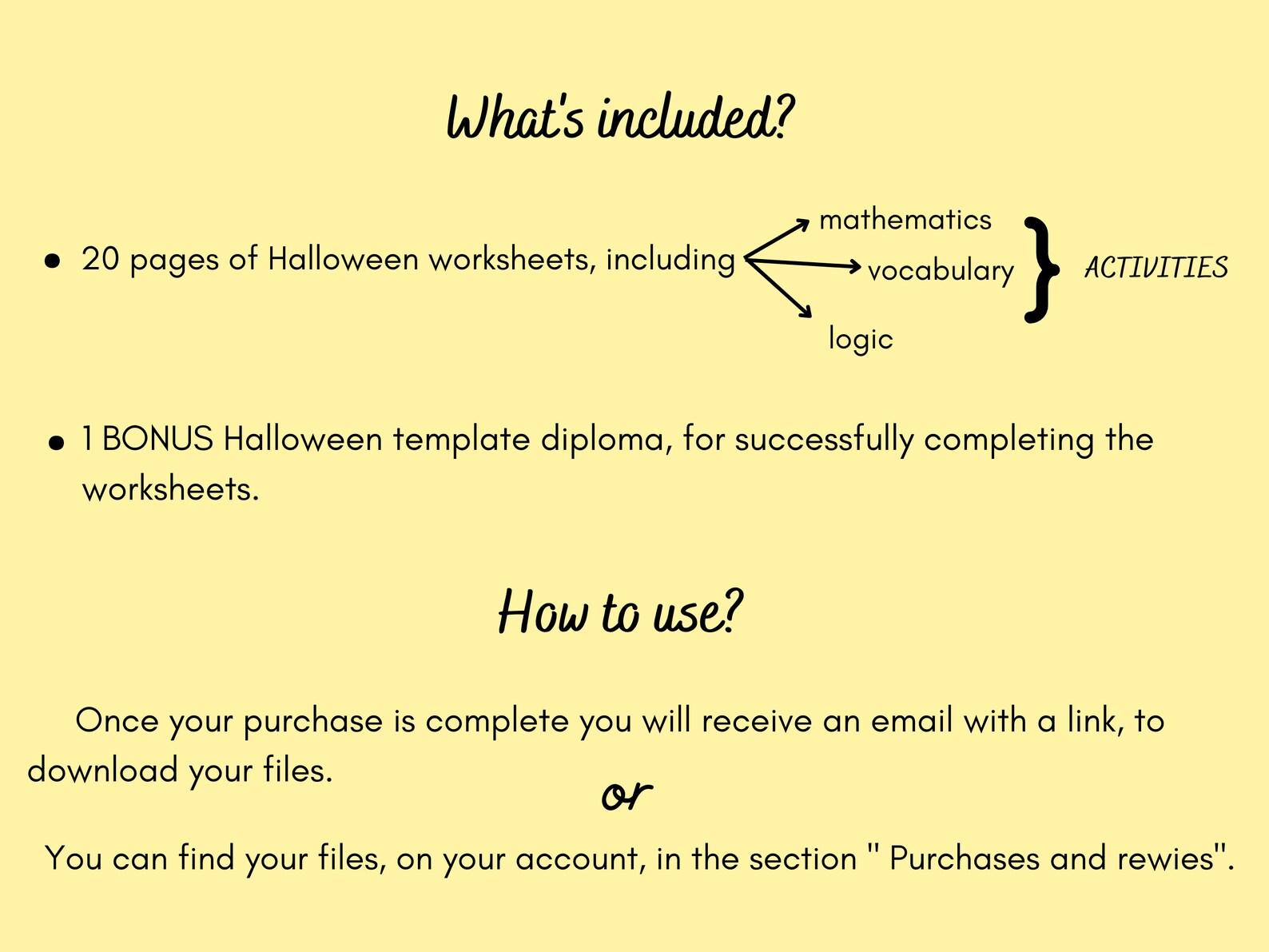 Halloween Printables for Preschool and Kindergarten, Halloween ...