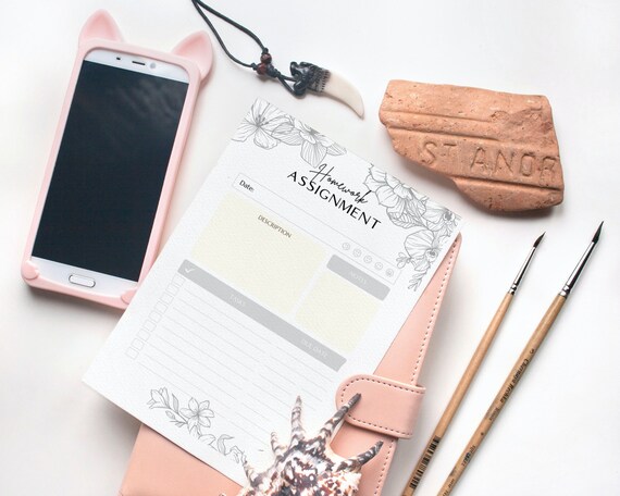 Student Planner Printable Study Planner Study Organizer - Etsy