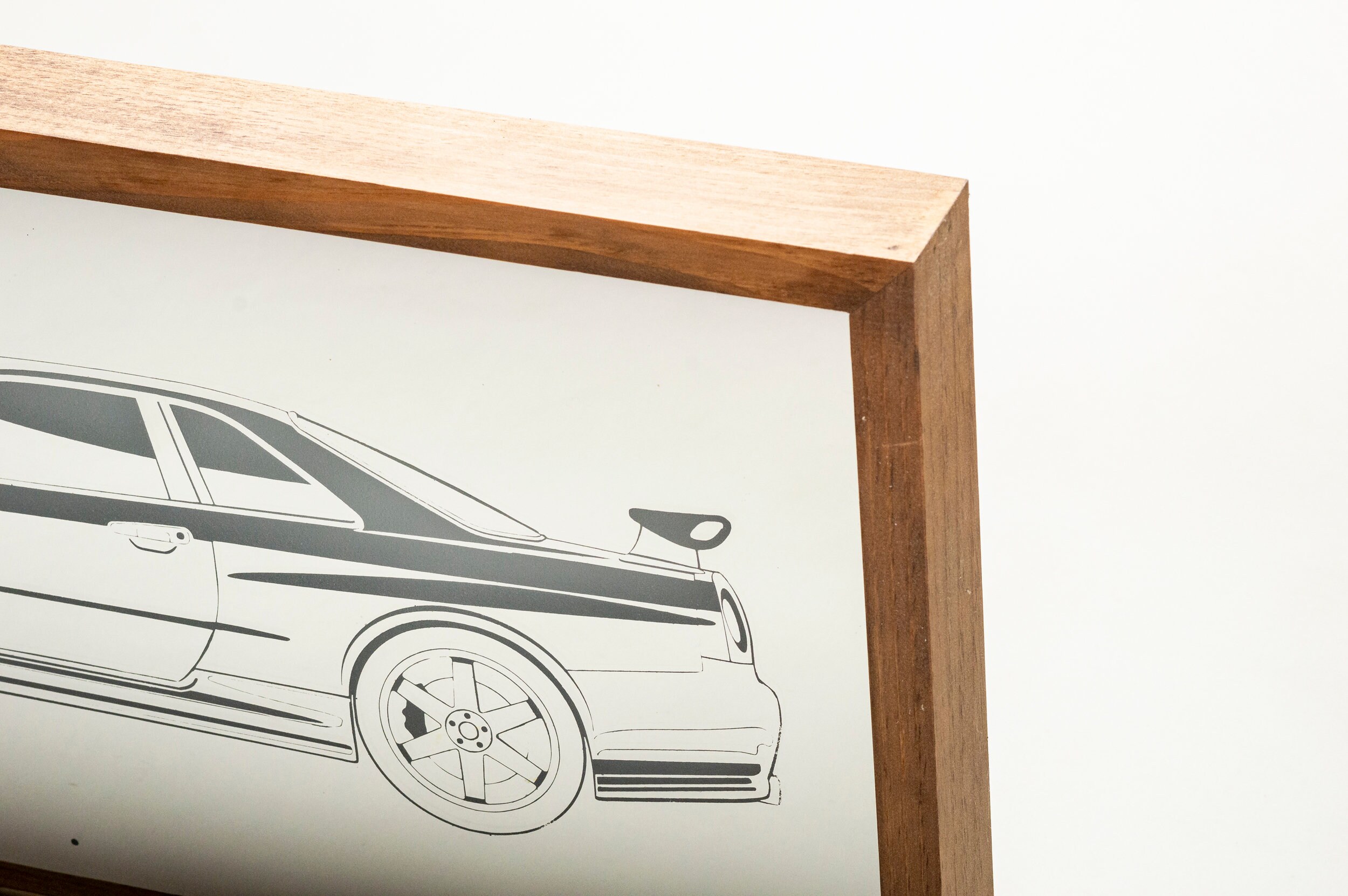 Nissan Skyline GTR R34 Neon Mirror, JDM Signage, RGB Led - Etsy