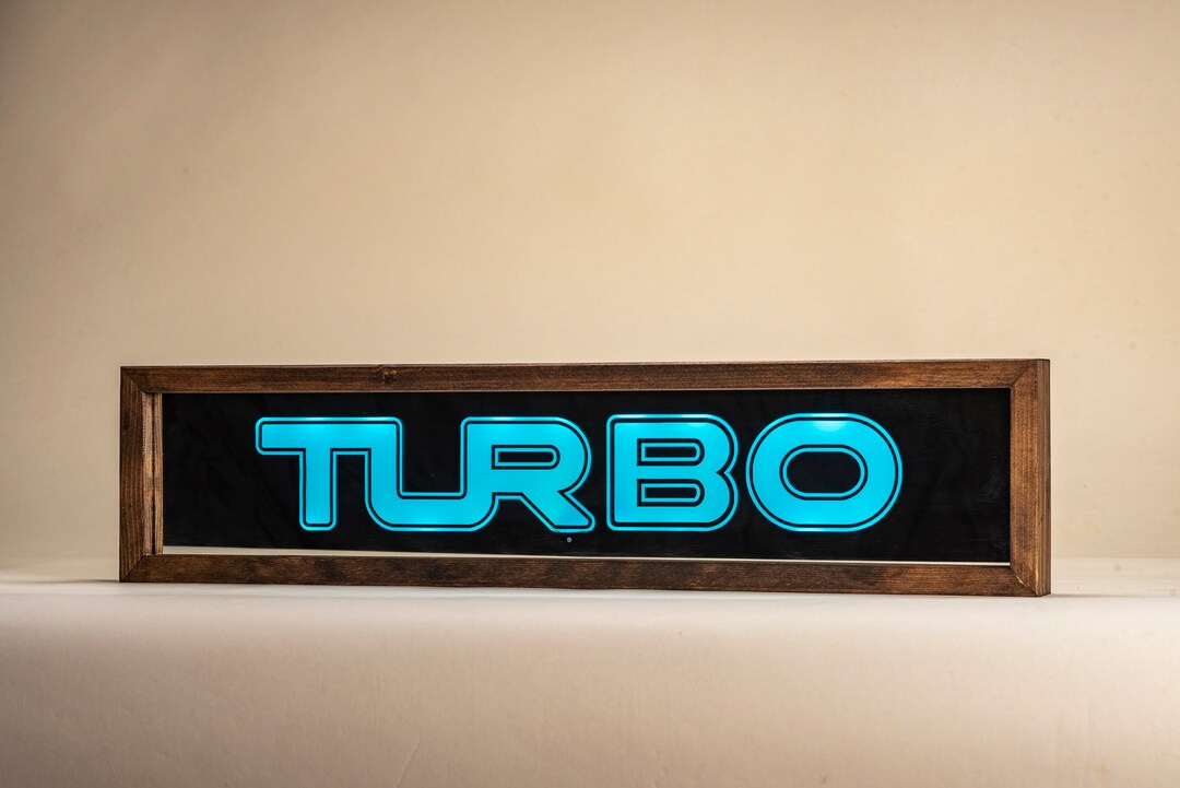 Turbo GTA Trans Am Neon Mirror - Etsy
