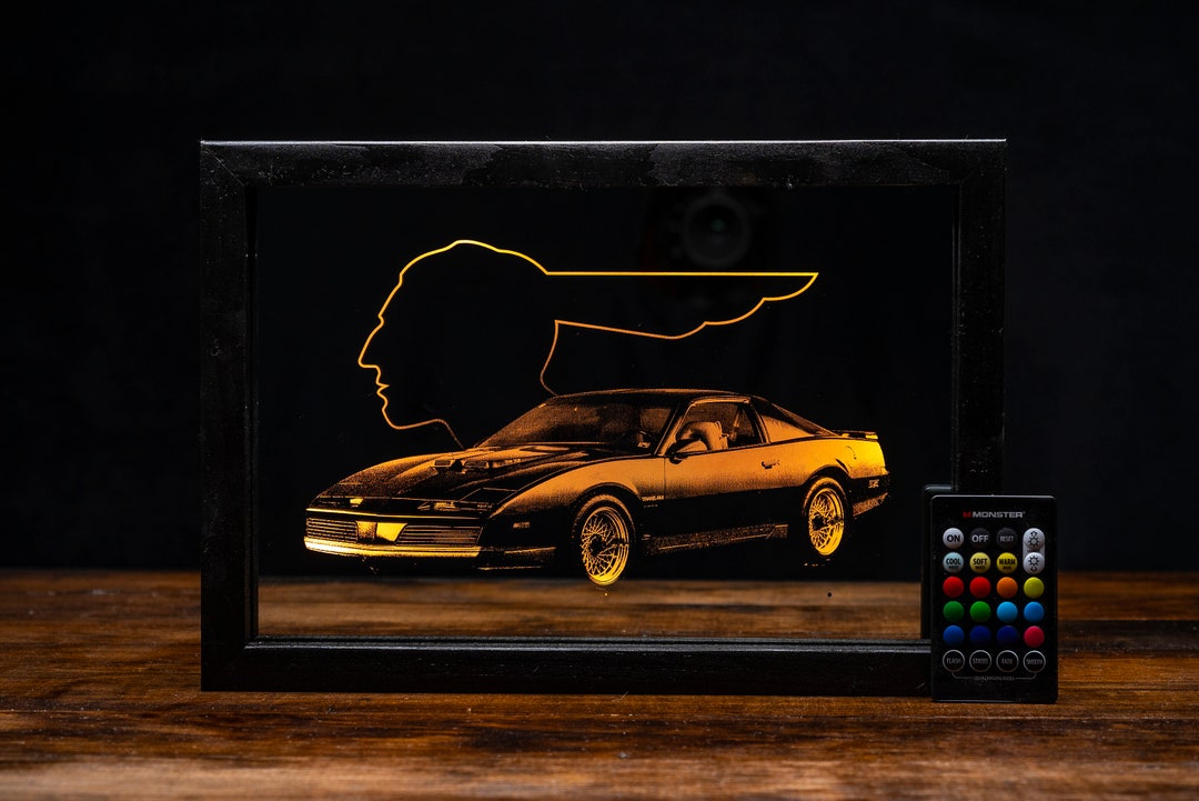 RGB - 1982 Pontiac Trans Am Neon Mirror 8x12 (3rd Generation) - Etsy
