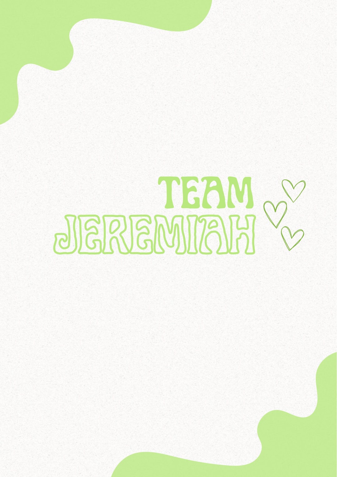 Printable Lined Team Jeremiah Notebook - Etsy