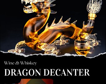 Dragon Whiskey Decanter - Etsy