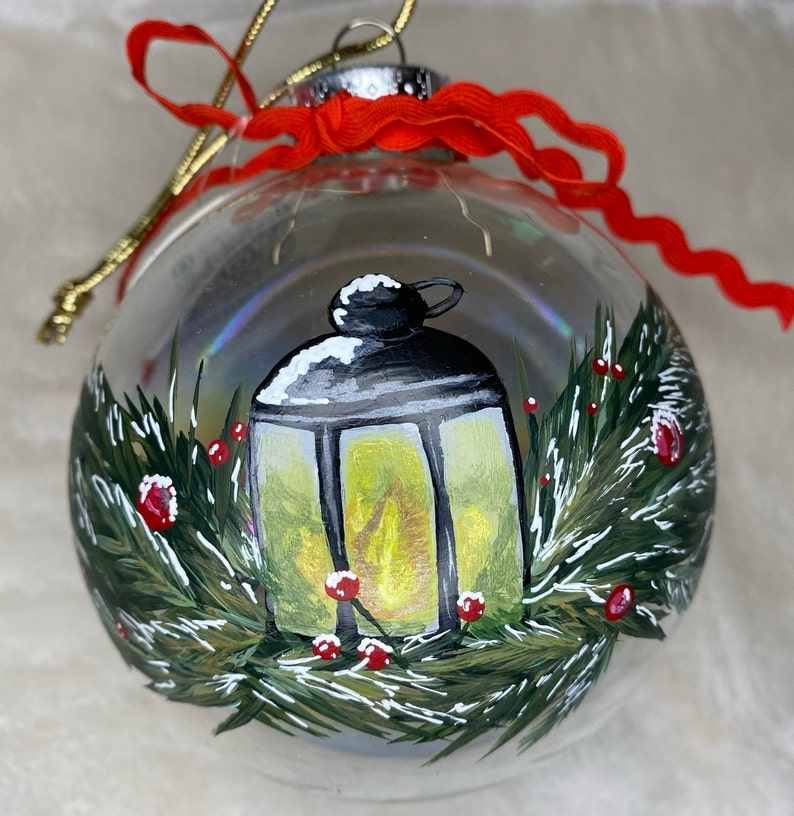 Hand Painted Ornaments - Etsy