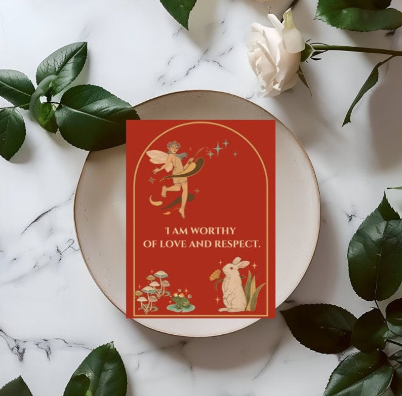 30 Positive Affirmation Cards Deck for Teens,mindfulness Cards Deck ...