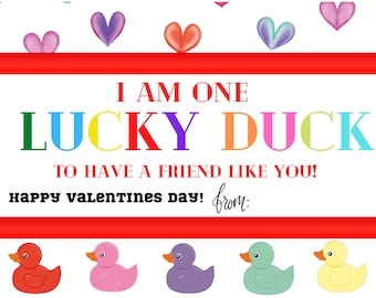 You Quack Me up Valentine - Etsy