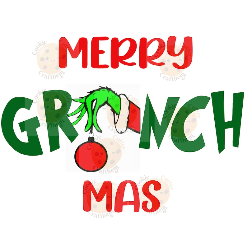 MERRY GRINCHMAS Svg - Etsy