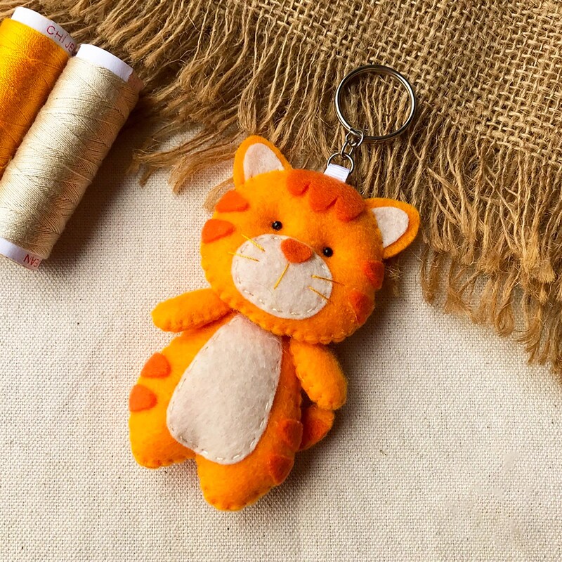 Mini Felt Animals - Etsy