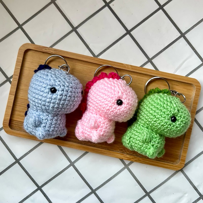 Crochet Animals Keychain - Etsy