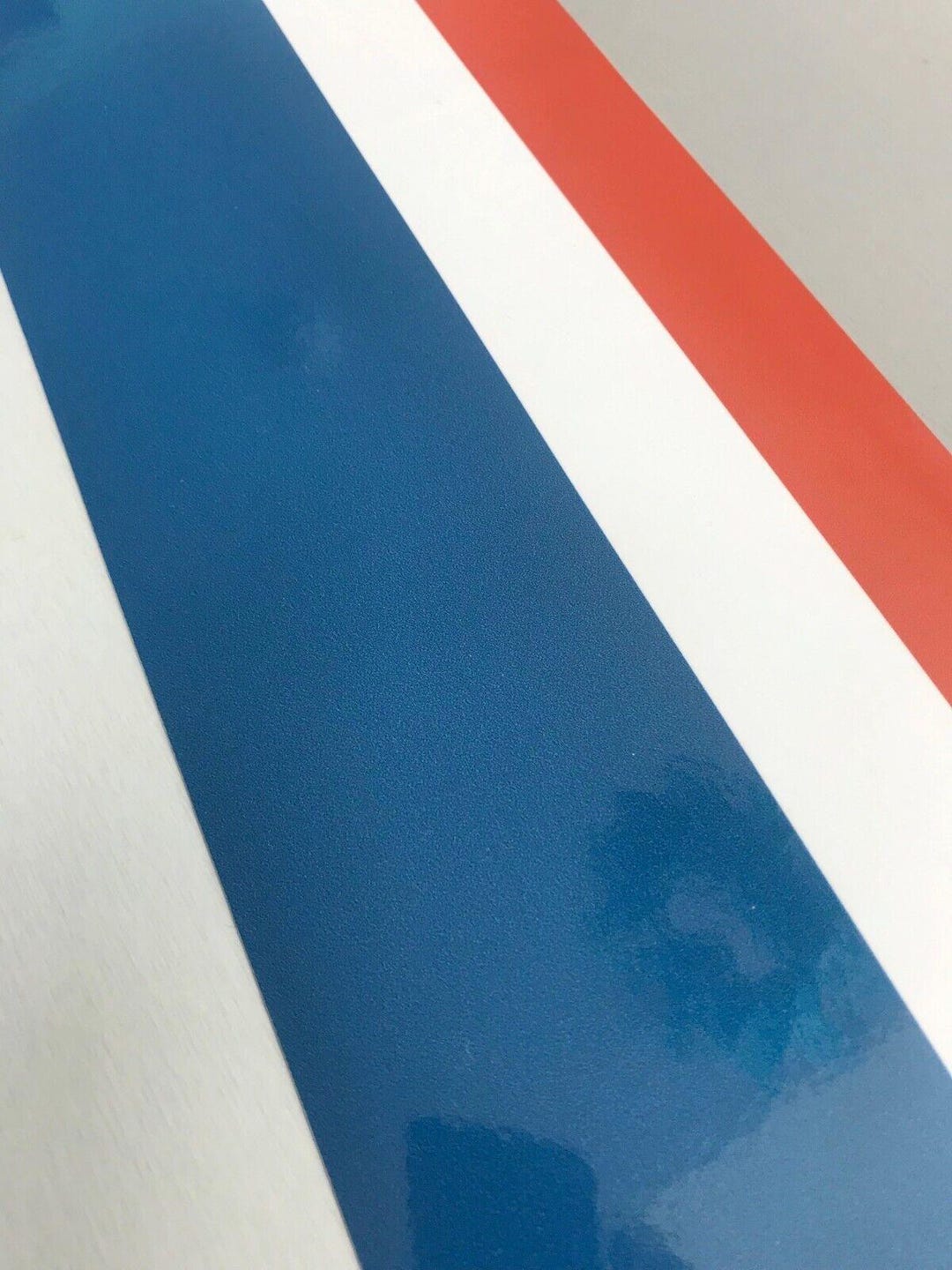 Dark Blue Car Decals Vinyl Laminated Stripes 1.5 Metre Love Bug Herbie ...