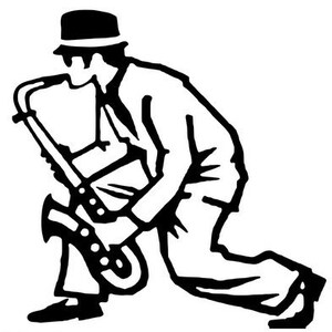 Stickers Ska Saxophone Vinyl Retro Window Laptop 2 Tone Skinhead Car ...