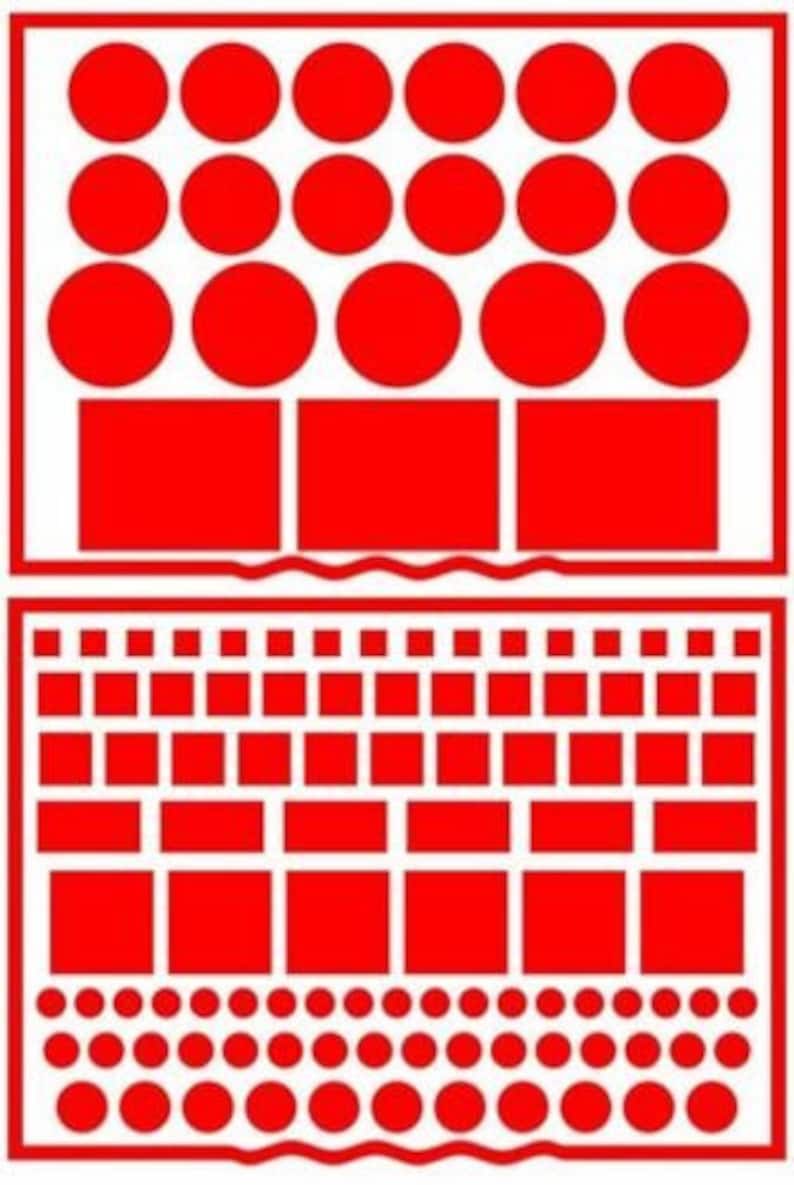 Stickers Vinyl LED Light Covers DIMS Dr Zzeds 123 Electronics - Etsy