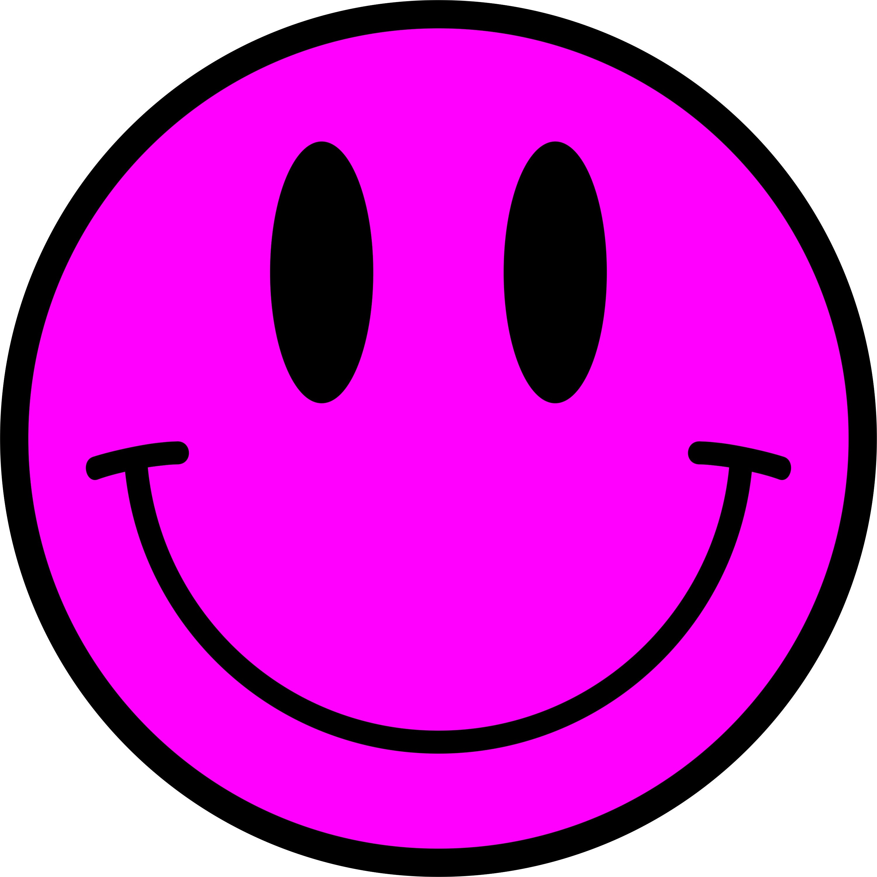 Stickers Car Wall Decal Happy Face Gloss Laminated Vinyl 152mm - Etsy