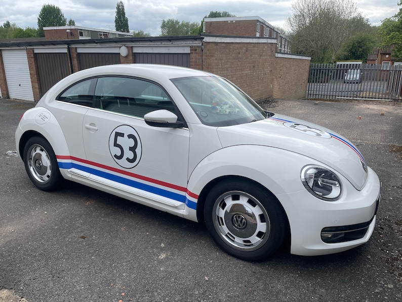 Car Decals Kit Herbie 53 Laminated Vehicle Graphics Set 2011-2019 ...