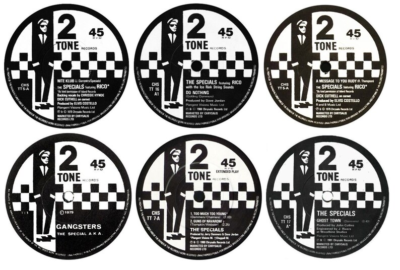 Stickers Vinyl X6 100mm Ska Record Label Retro Laptop Skinhead 1970s 2 ...