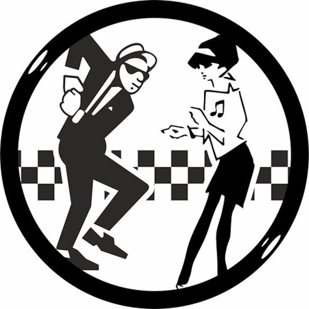 Stickers Vinyl Ska Dancers Car Window Laptop Betty Walt Skinhead ...