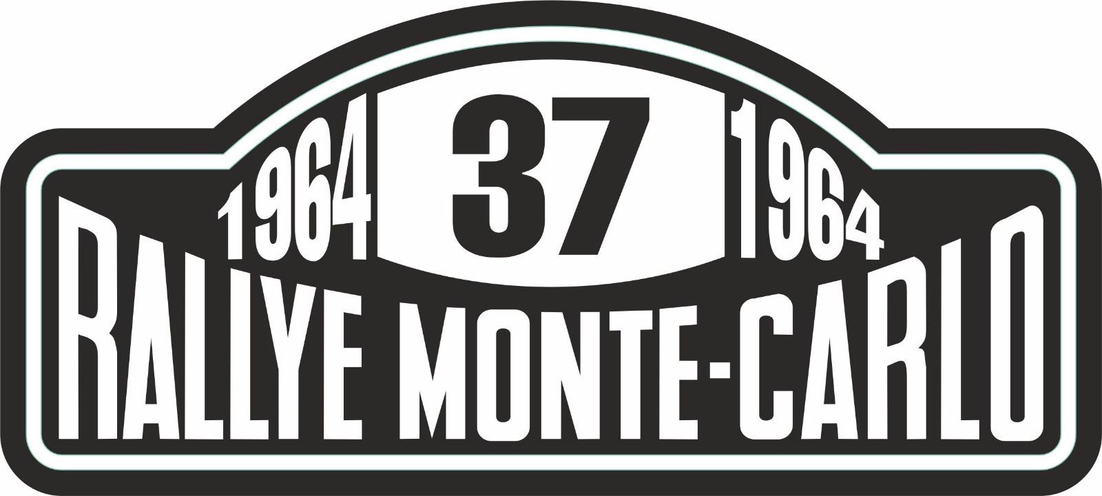 Stickers Decal Vinyl 1964 36 Monte Carlo Rally Car Window Motorsport ...