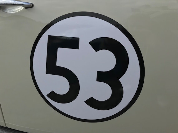 Herbie The Love Bug Decals