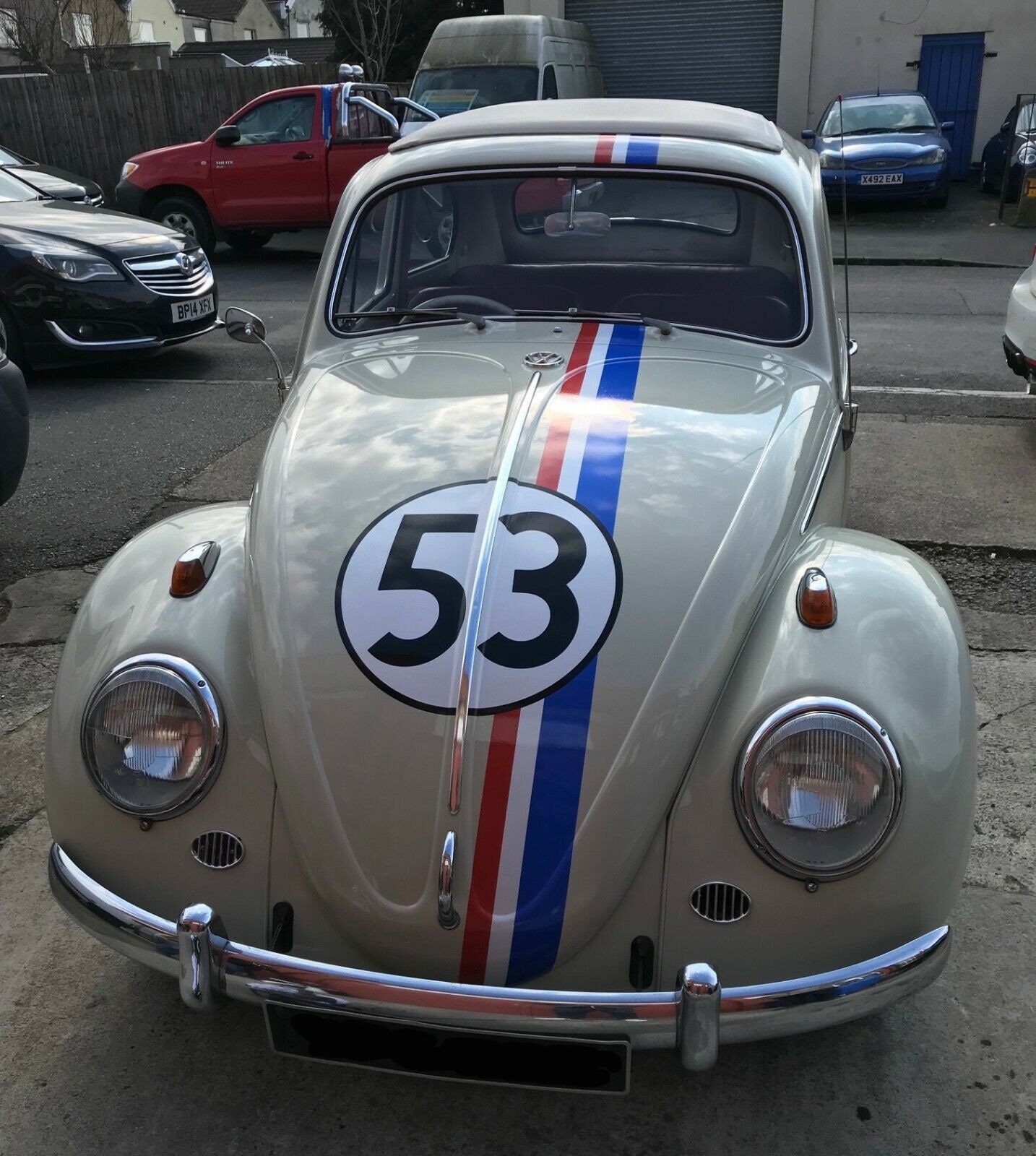 Car Decal Kit Herbie 53 Laminated Graphics Love Bug Beetle - Etsy