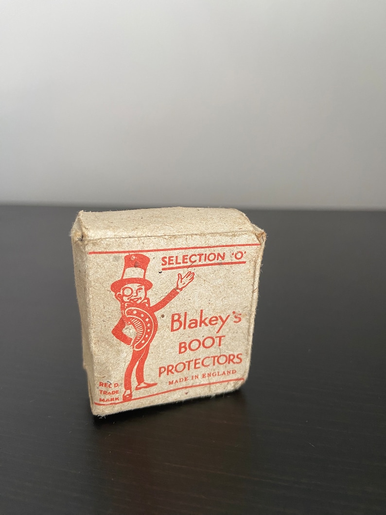 1940s WW2 British War Time Pack of Blakey’s Boot Protectors, Shoe ...