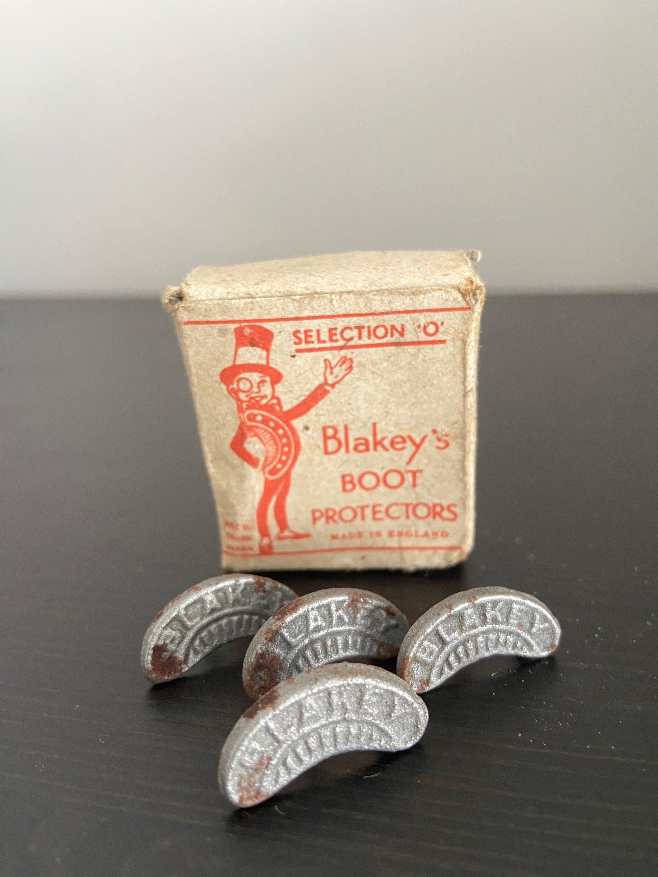 1940s WW2 British War Time Pack of Blakey’s Boot Protectors, Shoe ...