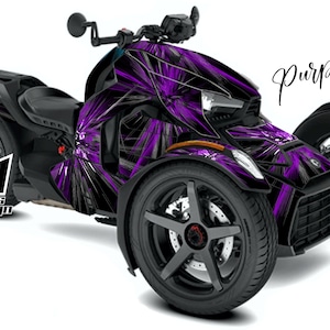 Can Am Ryker Sport Rally 600 900 Graphic Wrap Decal Kit "warp Drive" - Etsy