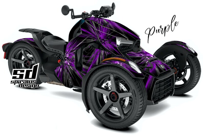 Can Am Ryker Sport Rally 600 900 Graphic Wrap Decal Kit "warp Drive" - Etsy