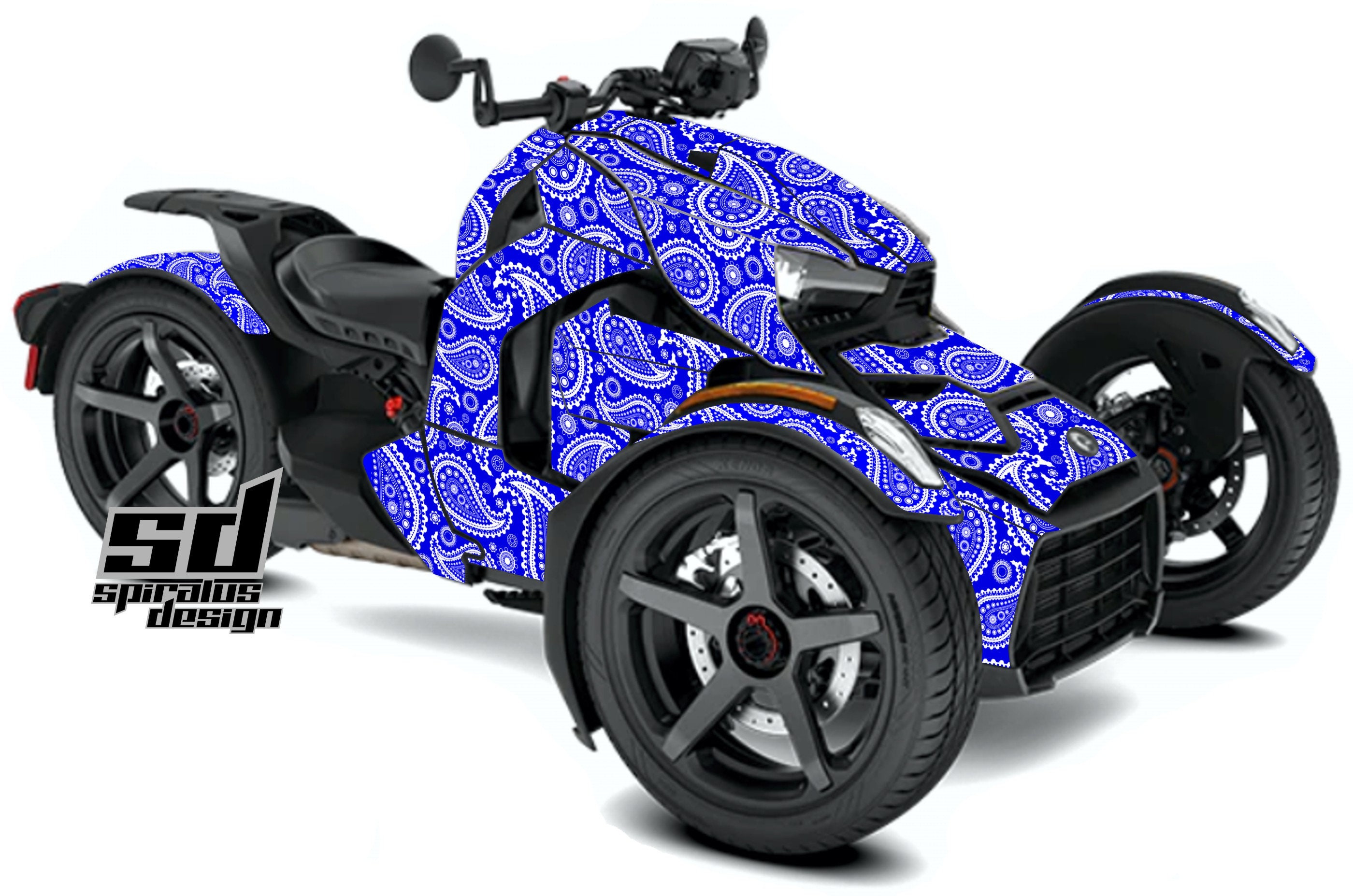 Can Am Ryker Sport Rally 600 900 Graphic Wrap Decal Kit the Bandana - Etsy