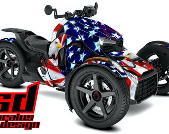 Can Am Ryker Sport Rally 600 900 Graphic Wrap Decal Kit - Etsy