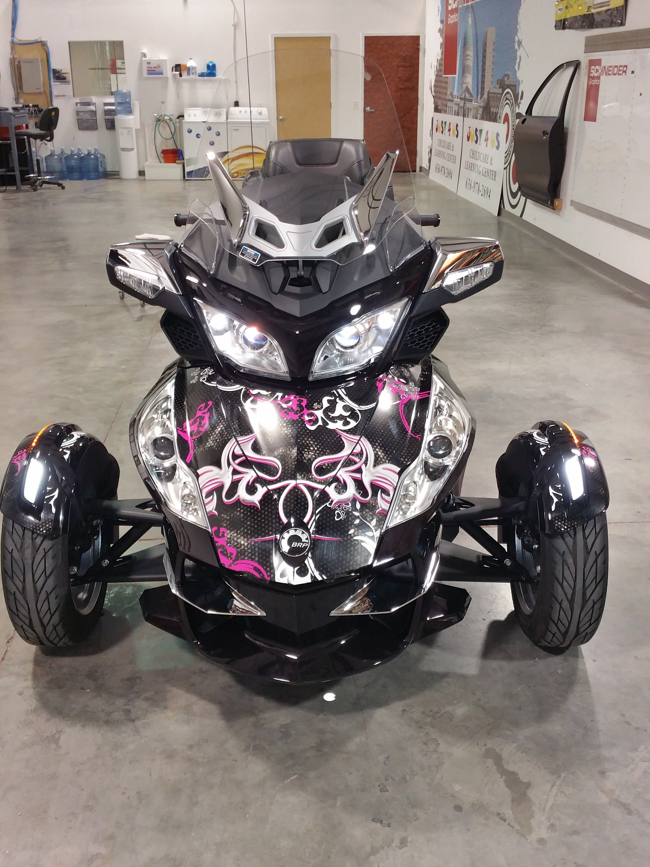 Can Am Spyder RT LTD Graphic Wrap Decal Kit Perennial 2010-2019 - Etsy