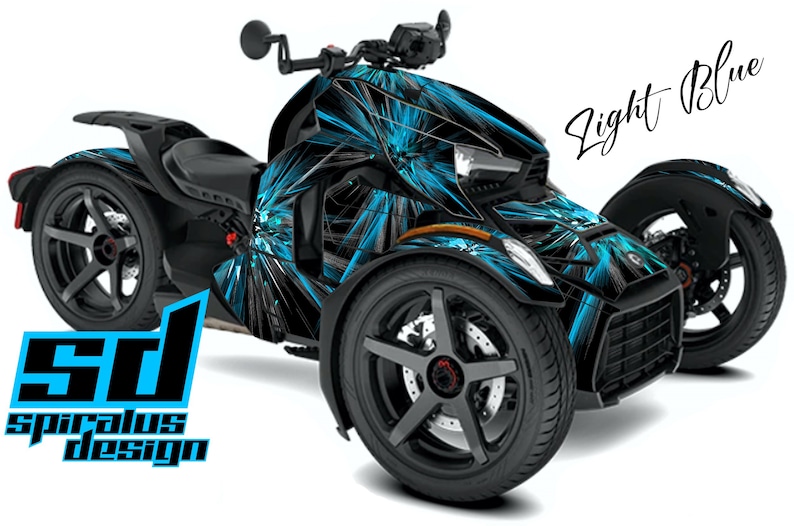 Can Am Ryker Sport Rally 600 900 Graphic Wrap Decal Kit "warp Drive" - Etsy