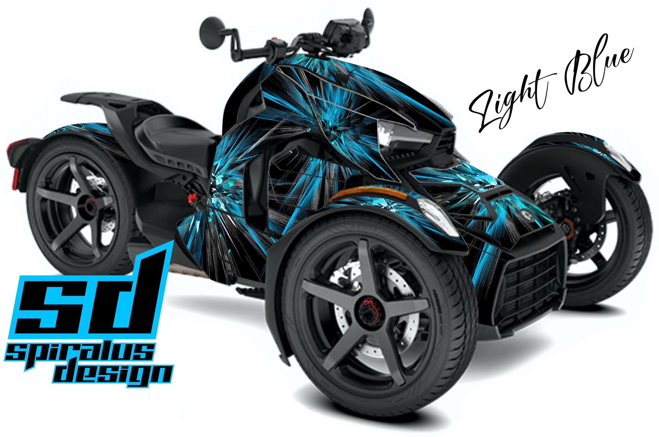 Can Am Ryker Sport Rally 600 900 Graphic Wrap Decal Kit "warp Drive" - Etsy