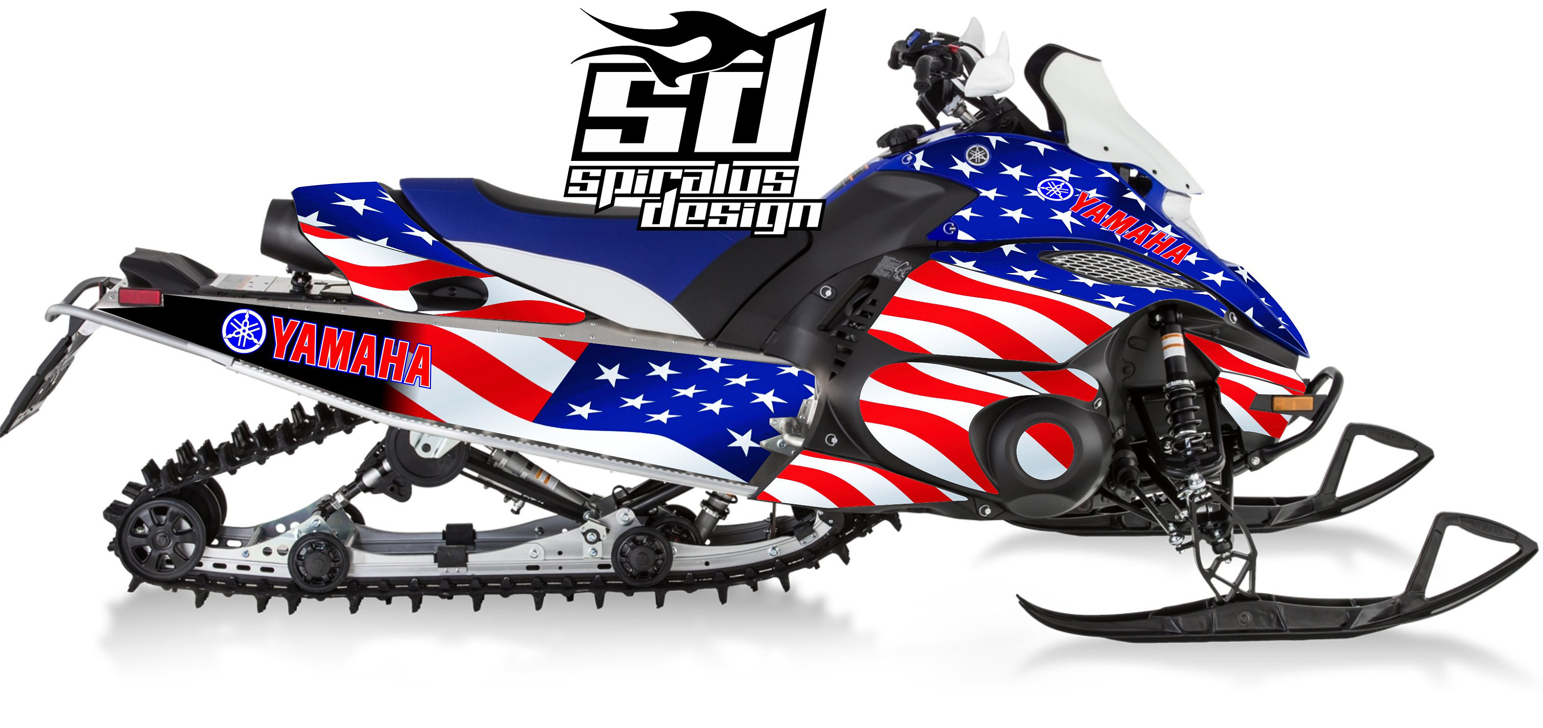 Yamaha Nytro Patriot USA Sled Wrap Graphic Kit - Etsy