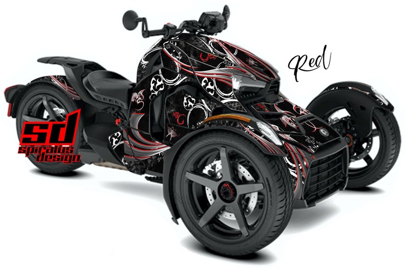 Can Am Ryker Sport Rally 600 900 Graphic Wrap Decal Kit perennial - Etsy