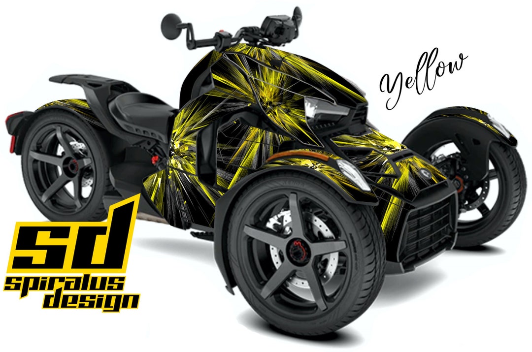 Can Am Ryker Sport Rally 600 900 Graphic Wrap Decal Kit "warp Drive" - Etsy