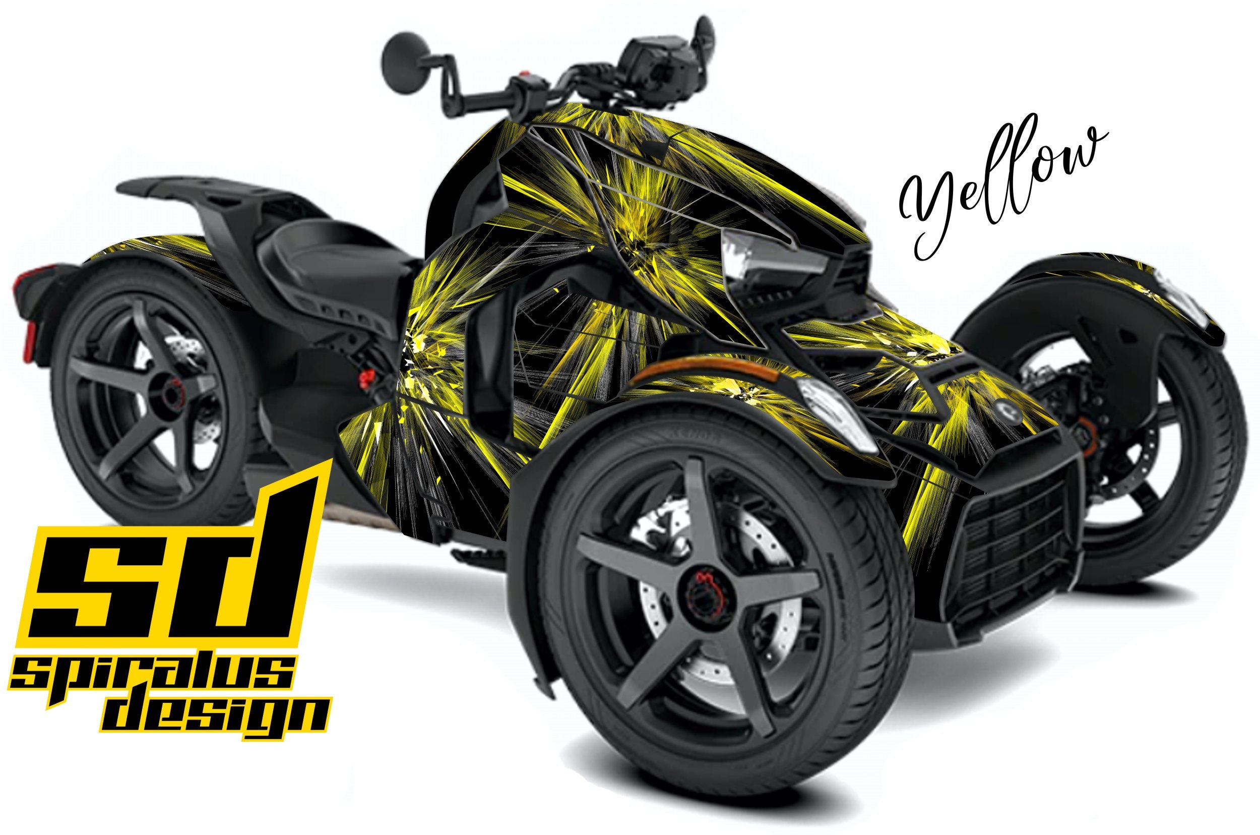 Can Am Ryker Sport Rally 600 900 Graphic Wrap Decal Kit "warp Drive" - Etsy