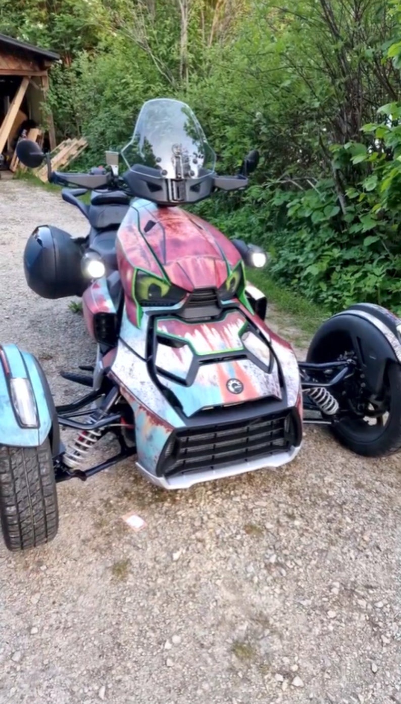Can Am Ryker Sport Rally 600 900 Graphic Wrap Decal Kit "rat Rod" - Etsy