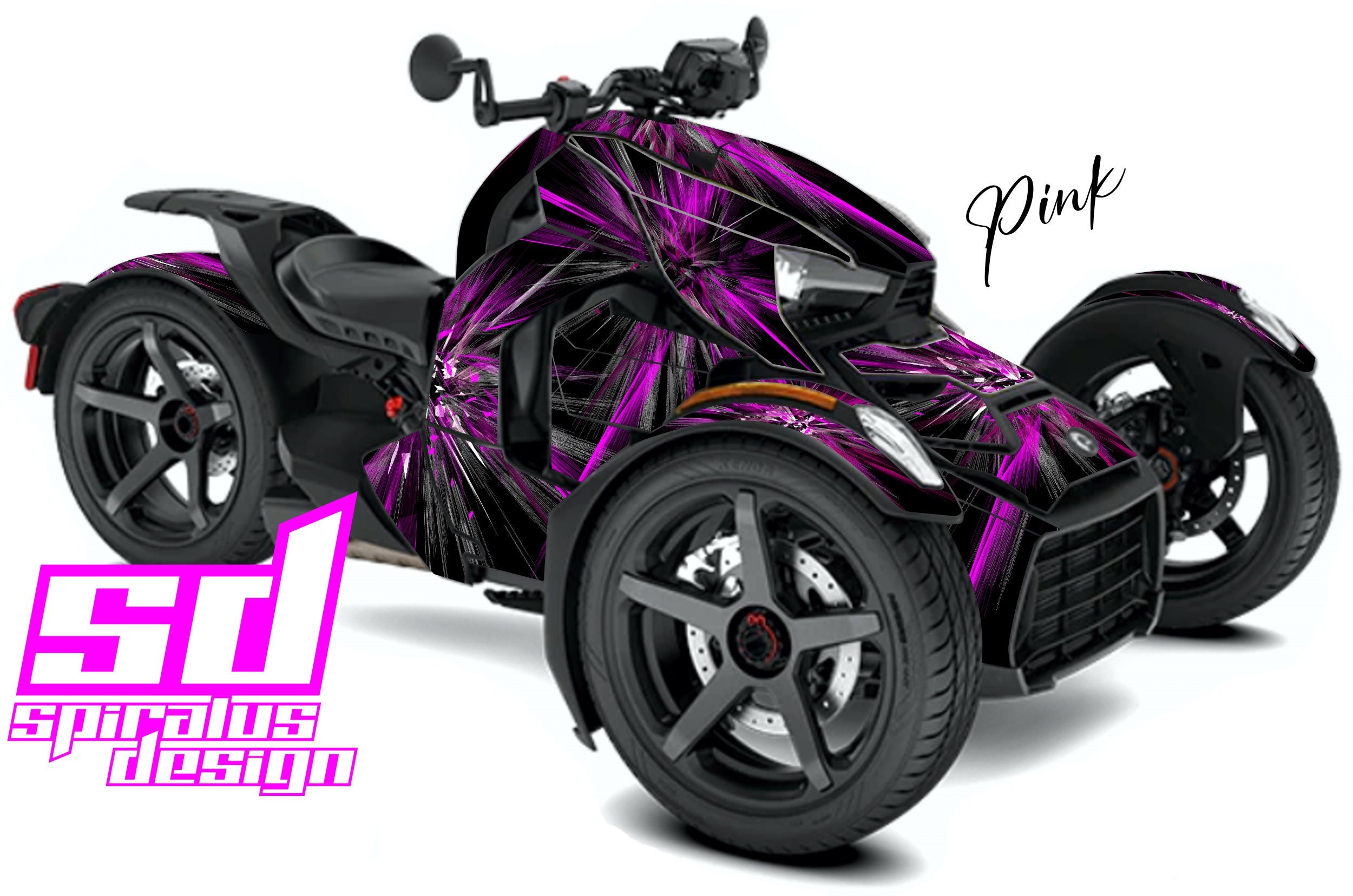 Can Am Ryker Sport Rally 600 900 Graphic Wrap Decal Kit "warp Drive" - Etsy