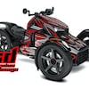 Can Am Ryker Sport Rally 600 900 Graphic Wrap Decal Kit lightning ...